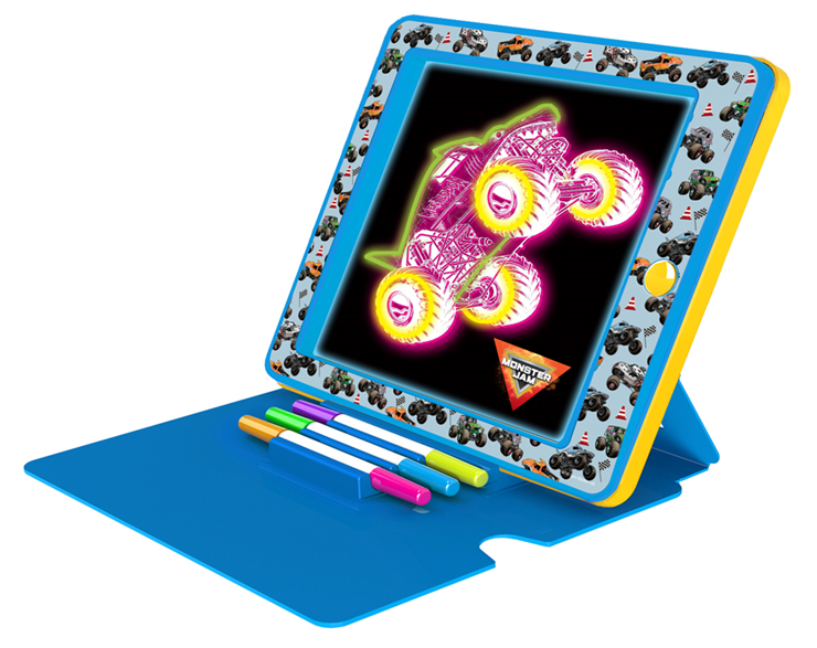 3436 Monster Jam Premium Glow Pad – דיאמנט BOX